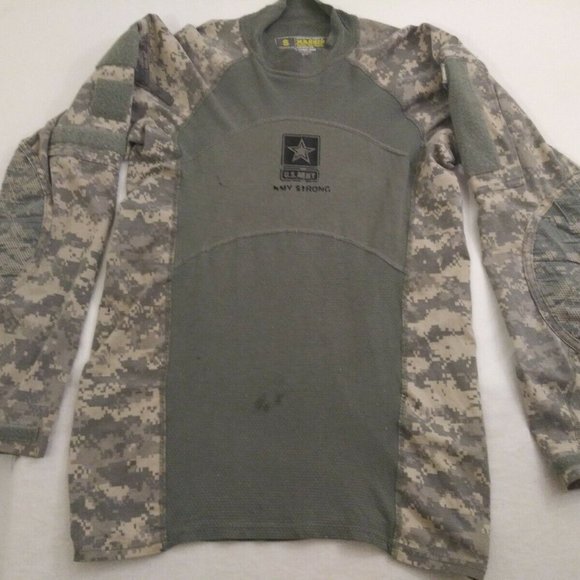 Shirts | Us Army Acs Combat Shirt With Go Army Logo Acu Long Sleeve ...